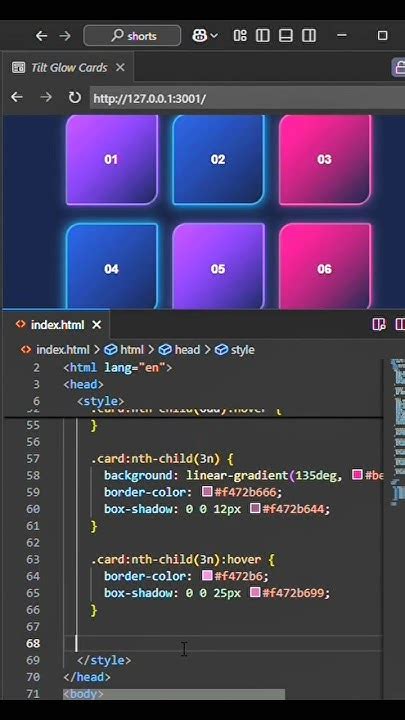 Css Hover Effect Coding Webdevelopment Python Trending Viral Vscode Hovereffect Video