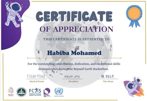 Habiba Hamed On Linkedin Beyondearthhackathon Spaceweek Aiinspace Machinelearning Deeplearning