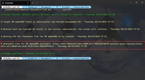 Azure Bastion Connect To An Azure Vm Without Accessing The Azure Portal By Using A Shareable