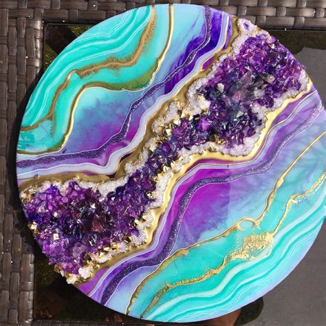 How To Make A Geode Wall Art At Dane Figueroa Blog