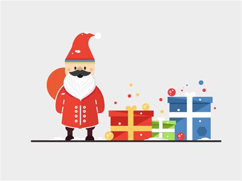 Marry Christmas Santa By Syed Haqil On Dribbble