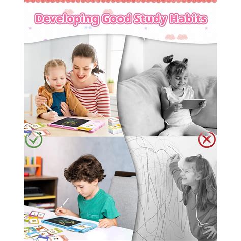 Комплект от 112 карти 224 думи интерактивен Lcd образователен таблет за писане и рисуване с