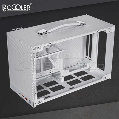 Jual Pccooler K101 Mesh White Mini Itx Case Shopee Indonesia