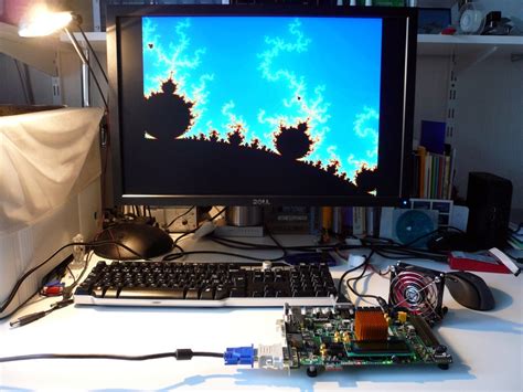 Mandelbrotjulia Fractals On Xilinx Virtex 5 Fpga With Embedded Powerpc