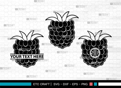 Raspberry Svg Monogram Raspberry Svg Graphic By Pixel Elites · Creative Fabrica
