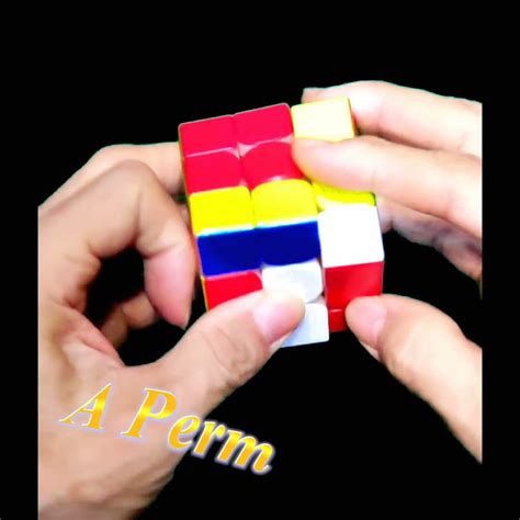 A Perm Rubiks Cube 3x3 Rubikscube Speedcube Youtube