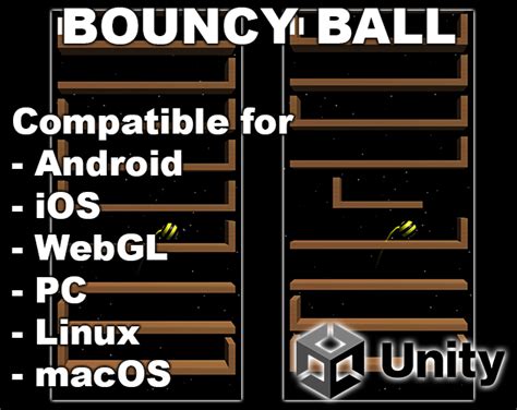Bouncy Ball Jumping Marble Unity Game By Neonspacefighter