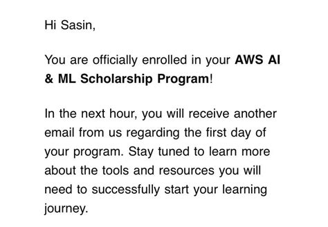 Sasin Phimsiri On Linkedin I Finally Received A Scholarship From Aws