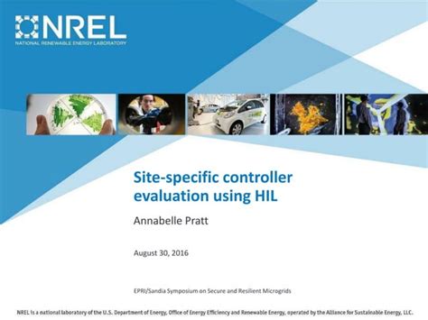 9 3 Site Specific Controller Evaluation Using Hil Pratt Epri Snl Microgrid Symposium Ppt
