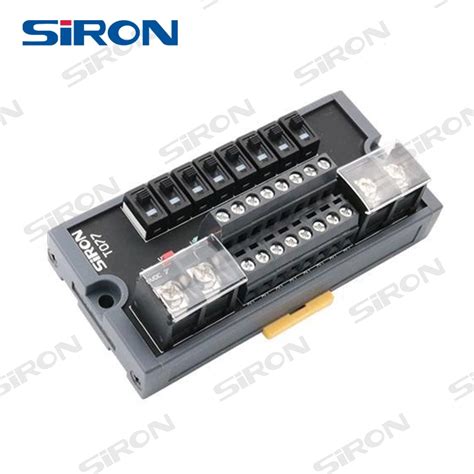Siron T077 Screw Terminal Block 16a Dc24v Distribution Box Block Terminal Block And Screw