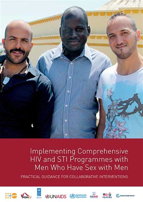 Implementing Comprehensive Hiv And Sti Programmes With Men Who Have Sex With Men