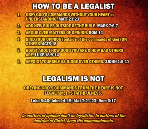 But Im Not Legalistic About It Borger Church Of Christ Franklin