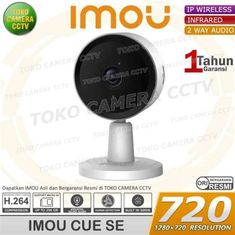 Promo Cctv Wifi Imou Cue Se 1mp 720p Kamera Cctv Pintar Bersuara