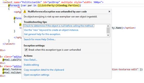 C Object Reference Not Set When Trying To Send File With Form In Mvc