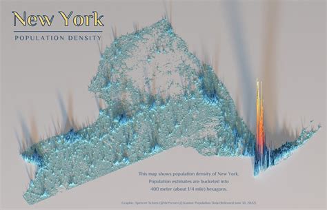 United States Population Density Map 2022