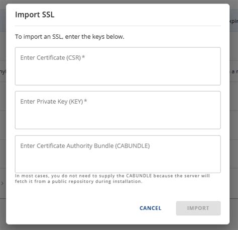 How To Manually Install Ssl In Account Manager