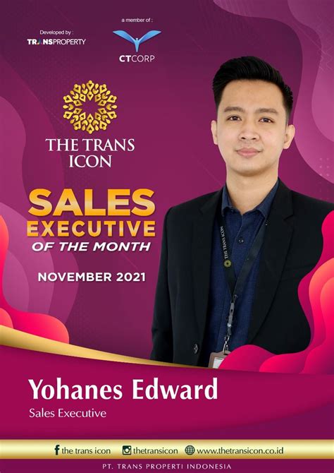 Yohanes Edward Santoso on LinkedIn: Achievement 🔥 PT. Trans Property The Trans Icon Surabaya