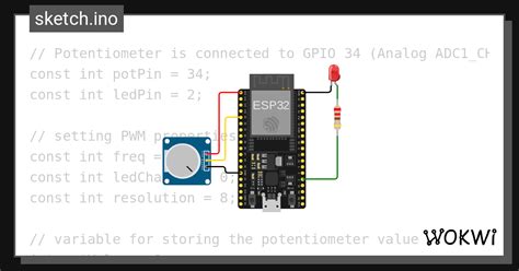 Test Pot Ota Wokwi ESP STM Arduino Simulator
