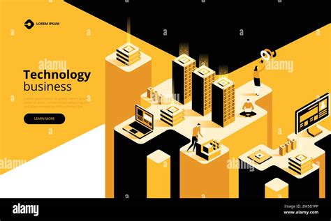 Technology Business Abstract Technology Concept Analyzing Statistics Data Visualization