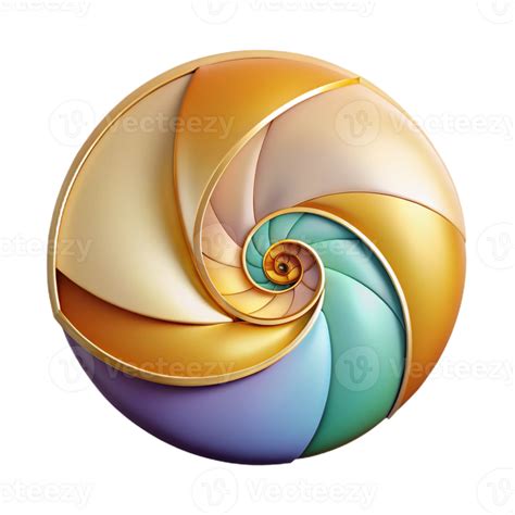 Elegant Traditional Fibonacci Sequence Diagram Cutout For Mathematical