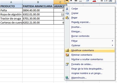 Cómo realizar comentarios en Excel Comentarios En Excel Excel Intermedio