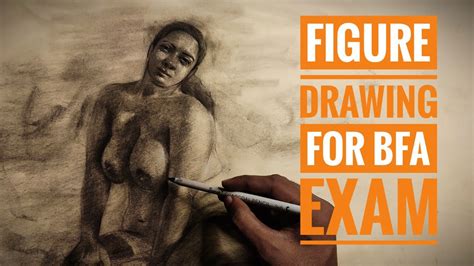 Figure Drawing Nude Figure Figure Practice Model BFA Exam Practice Surajit Art Work