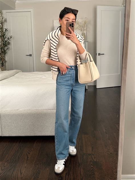 Straight Jeans Outfits Petite Winter Capsule Wardrobe Ideas