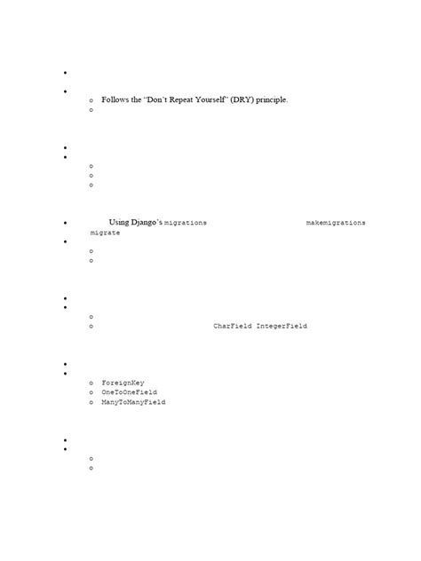 Python Django Pdf Model View Controller Information Technology
