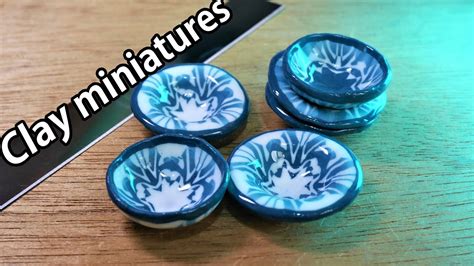 클레이 미니어처 만들기 Youtube