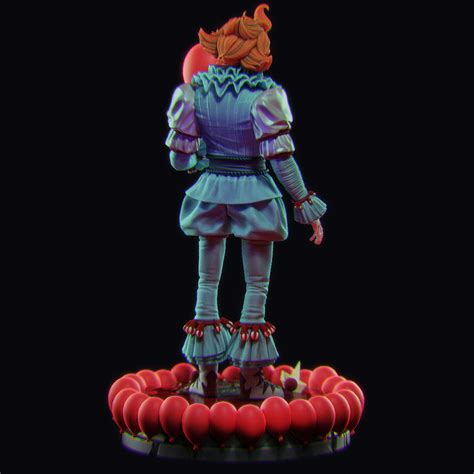 🎨 Pennywise It Welcome To Derry Fan Art・ 3d File For 3d Printing・cults
