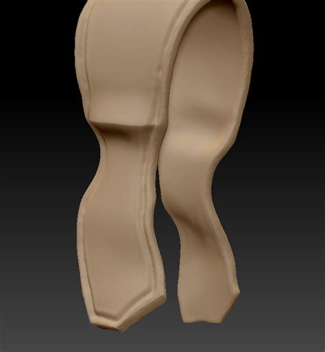 Creating A Small Groove Along An Outline Offset R Zbrush