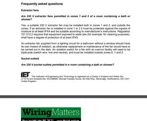 EICR Remedial Work Wiring And The Regulations BS 7671 IET EngX IET EngX