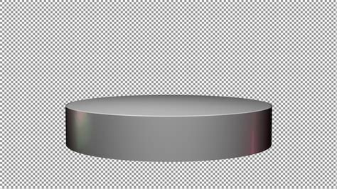 Premium Psd A Round Object With A Silver Base