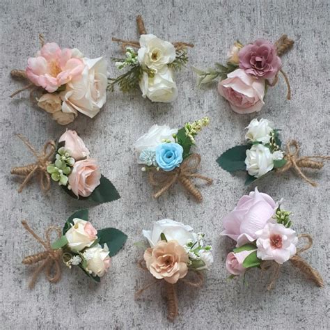 Jual [by Catflower Id] Premium Bunga Corsage Korsase Korsage Boutonniere Bunga Jas Pengantin