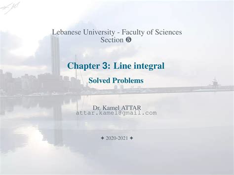 solved exercises line integral pdf