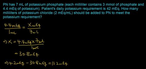 How To Solve 5 Different Tpn Calculations Questions