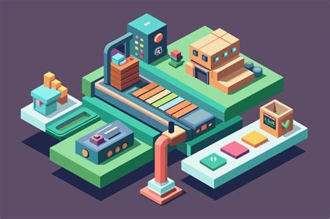 Factory Layout Design Vectors And Illustrations For Free Download