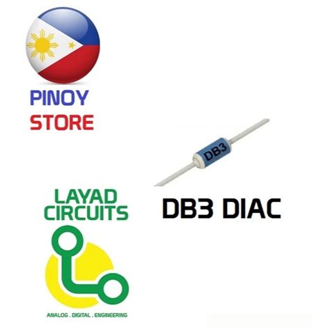 Db3 Diac Semiconductor Device Bi Directional Diode Ac Circuit Switch For Triac Shopee Philippines Db3 Diac Semiconductor Device Bi Directional Diode Ac Circuit Switch For Triac Shopee Philippines