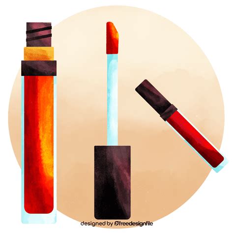 Lip Gloss Vector Free Download