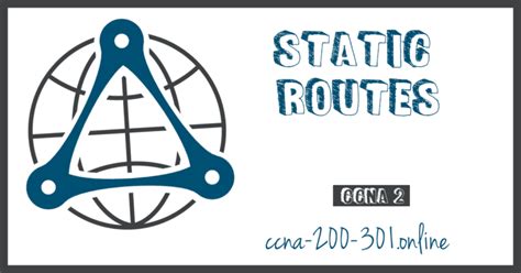 Static Routes CCNA