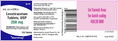 Levetiracetam Package Insert