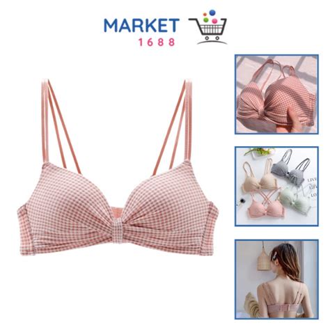 Jual Market1688 Bra Jepang Sexy 6432 Tanpa Kawat Bra Premium Asian Style Pakaian Dalam Wanita