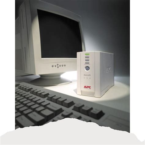 APC BK500EI CS500 Back-UPS, 500VA/300W, Tower, 230V, 4x IEC C13 Outlet ...