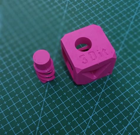 3d Printer Files 3mf File Test Cube With Creality Logo Creality Cloud