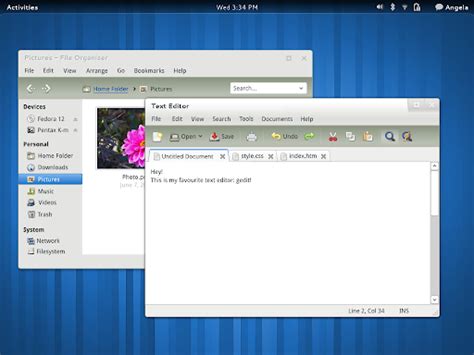 New Gnome Shell Mockups Look Like Unity Nautilus Elementary ~ Web Upd8 Ubuntu Linux Blog
