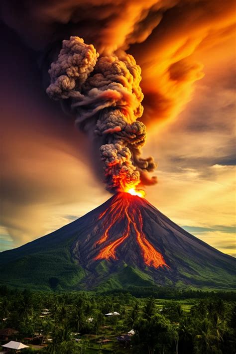 冒烟火山口自然灾害火山喷发摄影图片 花瓣网