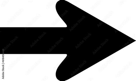 Arrow Icon Right Sign Cursor Pointer Symbol Button Stock Vector Adobe Stock