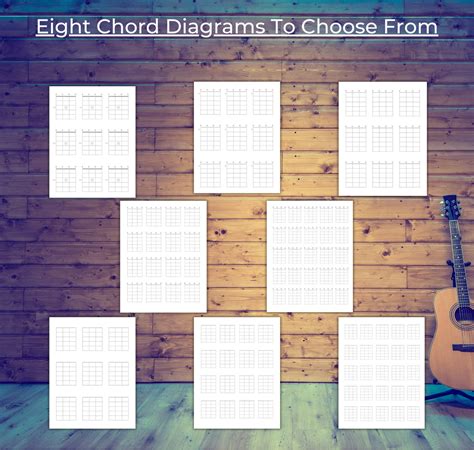 Printable Bass Guitar Songwriting Paper Bundle Blank Sheets 13
