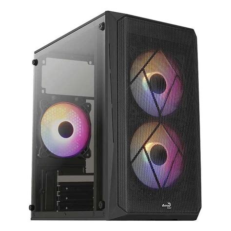Aerocool CS-107-A-BK-V2 - Case PC - Garanzia 3 anni LDLC