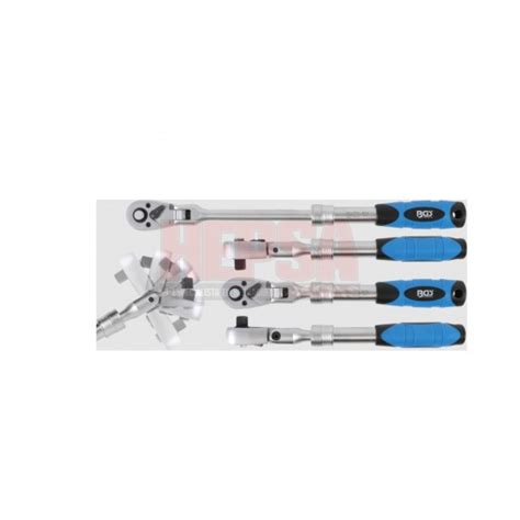 MATRACA EXTENSIBLE CON CABEZA ANGULAR 25106 BGS